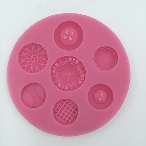 Vintage Retro Buttons Silicone Resin Mold – musykrafties